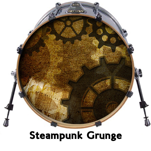 Custom 20" Bass Drum Head DECAL Skin Wrap Kick Sticker Vinyl FREE ...